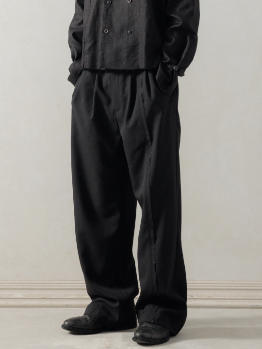 Professor. E25FW | Frayed Pants - IMMENSE.TW